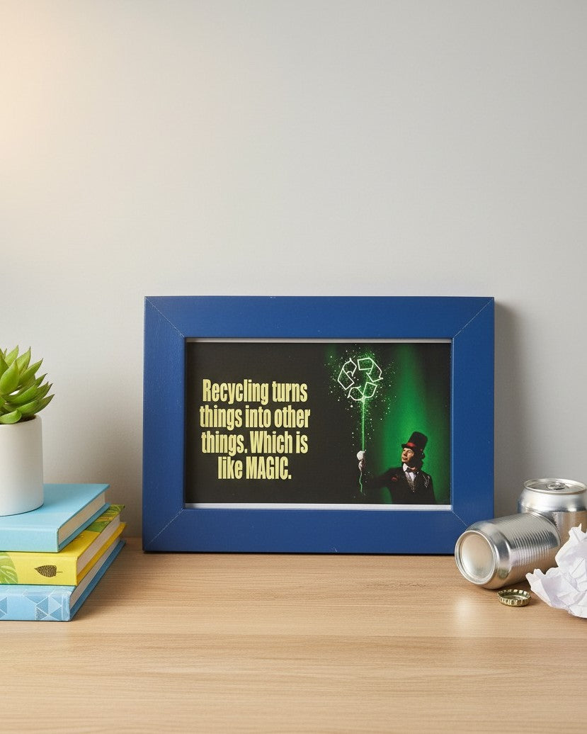 Upcycled Photo Frames Set | Sustainable & Handmade Décor – SparkLiv - A ...